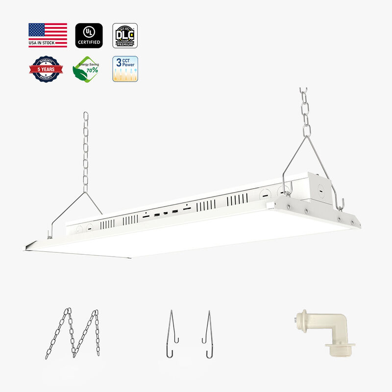 Customized Led Linear Highbay Light 80-400W Dimmable 13000lm for Shop ...